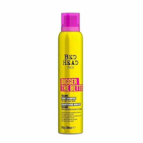 Tigi bed head Bigger the better volume Шампунь-мусс для объема 200мл