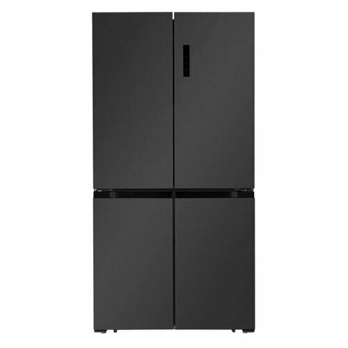 Холодильник трехкамерный LEX LCD505MgID Side by Side, инверторный серый