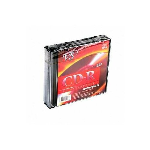 VS Диски CD-R "VS", 700 Mb, 1 штука