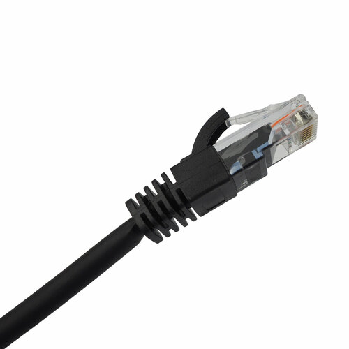 Кабель патч-корд U/UTP 5e кат. 0.15м BNH B500-UTP-5E-0.15-LSZH-BK неэкр, RJ45/RJ45, d 5,5 0.15м, LSZH, AWG24 чёрный