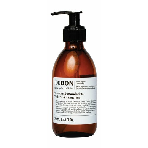 Жидкое мыло для рук с тонизирующим ароматом / 100Bon Verveine & Mandarine Savon Liquide