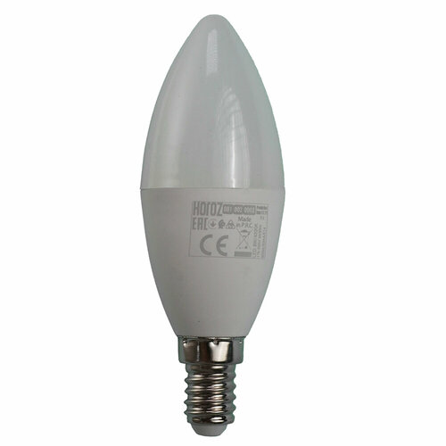 Светодиодная лампа HOROZ ELECTRIC 8 Вт Е14/B дневной свет