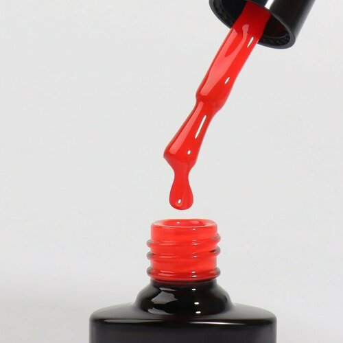 Гель лак для ногтей «RED BOOM», 3-х фазный, 8 мл, LED/UV, цвет (67) (1шт.)