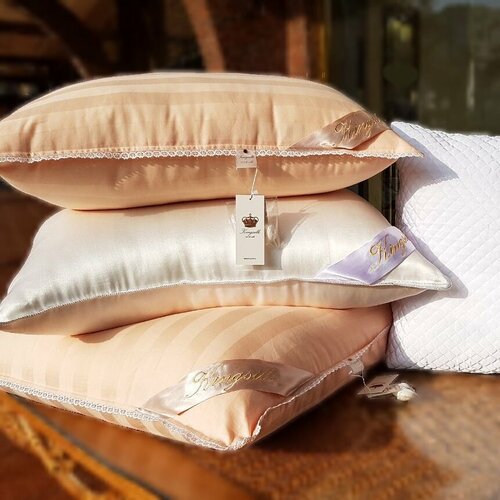 KingSilk Подушка Milisenta цвет: персиковый (70х70)