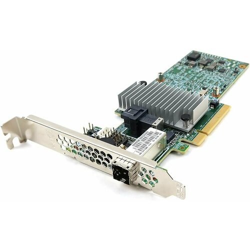 Контроллер LSI Logic SAS 9380-4i4e SGL 12Gb/s, SAS/SATA, 4-int+4 ext port Raid 0/1/5/6/10/50/60, Cache 1Gb DDR3 (LSI00439 / 05-25190-02)