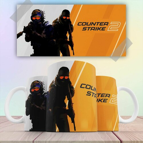 Кружка игра КС ГО Контр Страйк CS GO Counter-Strike 330 мл