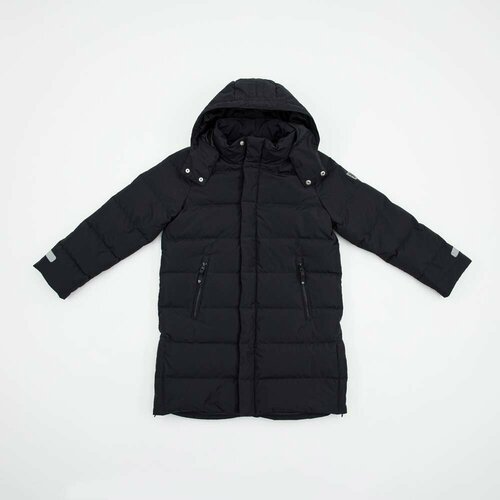 Куртка КОТОФЕЙ, размер 158, черный