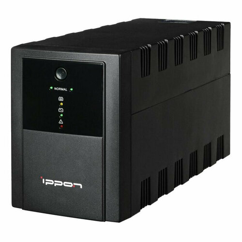 ИБП Ippon Back Basic 1500 Euro, 900Вт/1500VA, черный, 1544796
