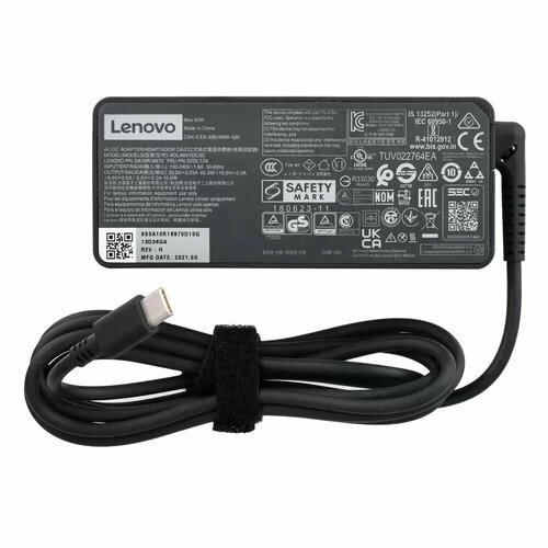 Блок питания зарядка для ноутбука Lenovo ThinkPad X1 Carbon 7rd Gen TYPE-C 65W