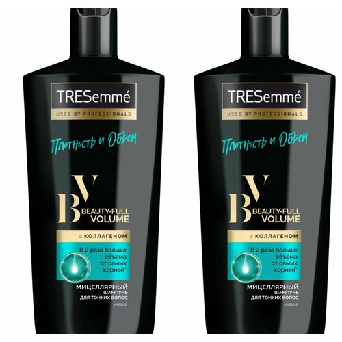 Tresemme Шампунь для волос Beauty-full Volume, 650 мл, 2 штуки