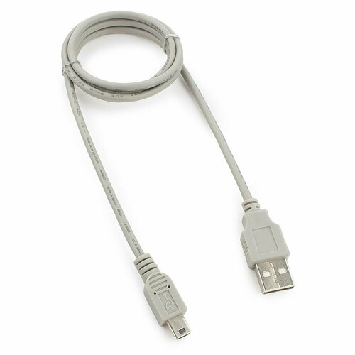 Кабель USB 2.0 Gembird CC-USB2-AM5P-3, AM/miniBM 5P, 90 см, серый