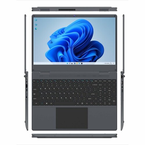Ноутбук 15.6" IPS FHD HIPER WORKBOOK black (Core i3 1000NG4/8Gb/256Gb SSD/VGA int/W11Pro (U26-15FII3100R8S2WPG)