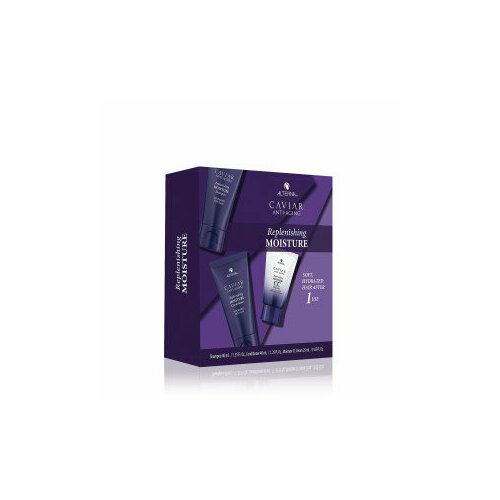 Alterna Промо-набор "Комплексная биоревитализация" Alterna Caviar Replenishing Moisture Consumer Trial Kit 40мл+40мл+25мл