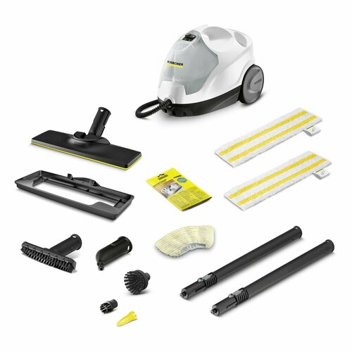 Пароочиститель Karcher SC 4 EasyFix Plus *EU 1.512-640.0 для дома, 6 насадок