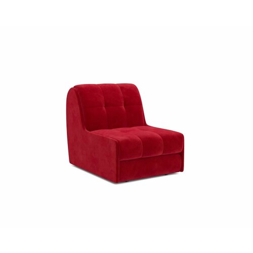 Кресло-кровать Барон №2 Mebel-ars микровельвет Красный кордрой