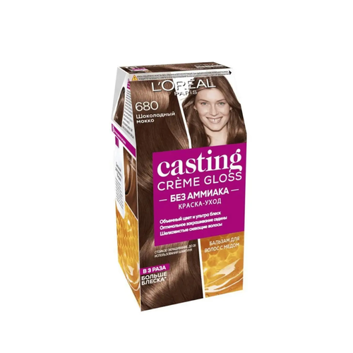 Кастинг Крем Глосс / Casting Creme Gloss - Краска-Уход 680 Шоколадный мокко 180 мл