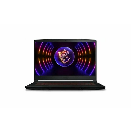 Игровой ноутбук MSI Thin GF63 12UC/9S7-16R821-1042/Core i5-12450H/16Gb/256Gb/15.6 FHD 144 Hz/RTX 3050 4GB/DOS черный