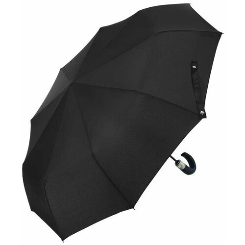 Зонт Lantana Umbrella, полуавтомат, 3 сложения, черный