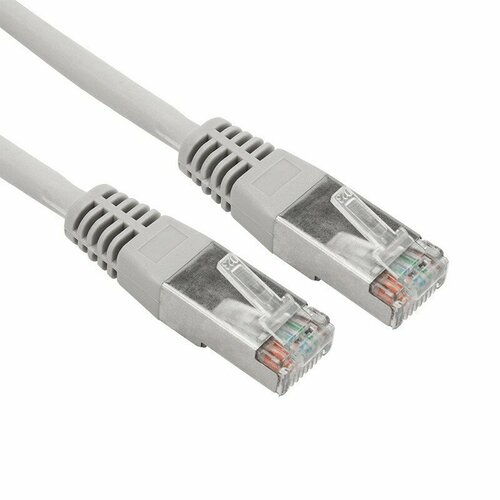 Патч-корд F/UTP, CAT 6, RJ45-RJ45, 26AWG, LSZH, серый, 0,3м REXANT, цена за 1 шт