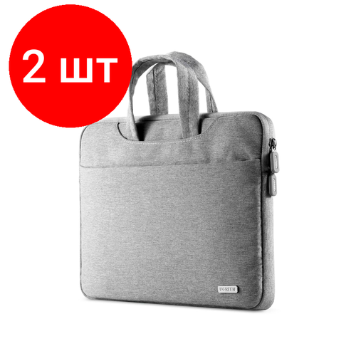 Комплект 2 штук, Сумка для ноутбука UGREEN LP437 (50337) 14?-14.9. серый