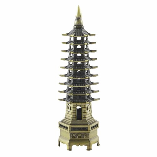Статуэтка "Пагода- символ защиты". Металл