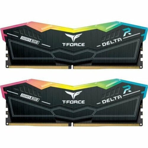 Оперативная память TEAMGROUP T-Force Delta RGB DDR5 32GB (2x16GB) 6800MHz CL34 (34-44-44-84)