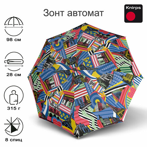 Зонт Knirps, мультиколор