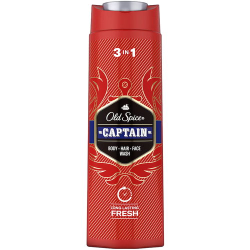 Гель для душа и шампунь Old Spice Captain 2в1 400мл