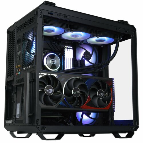 Системный блок NERPA HISPIDA I7500 TW (Intel Core i7-12700 (2.1 ГГц), RAM 32 ГБ, SSD 2048 ГБ, NVIDIA GeForce RTX 4080 (16 Гб), Без ОС), I7500-151023, черный