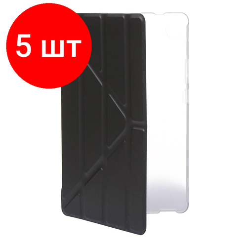 Комплект 5 штук, Чехол для планшета Huawei MatePad T8 8.0, Red Line, чер, УТ000021600