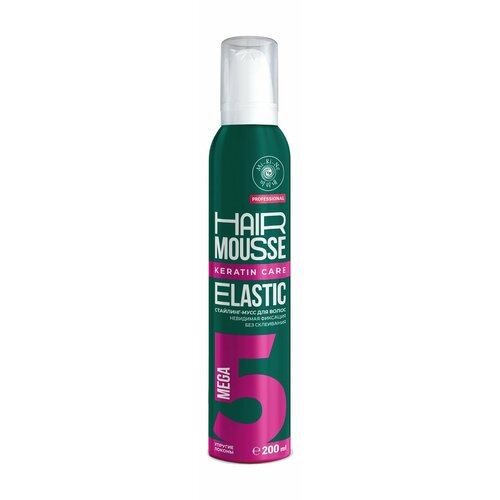 Стайлинг-мусс для создания упругих локонов / Mi-Ri-Ne Mega Elastic Hair Mousse