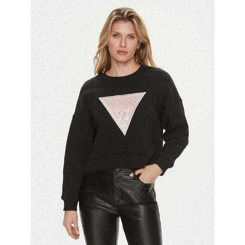 Свитшот GUESS, размер XL [INT], черный