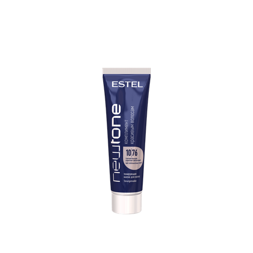 Estel Professional Тонирующая маска для волос NEWTONE ESTEL 10/76 Светлый блондин коричнево-фиолетовый, 60 мл
