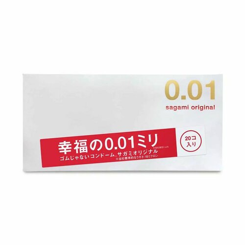 Презервативы Sagami Original 0.01, 20 шт.