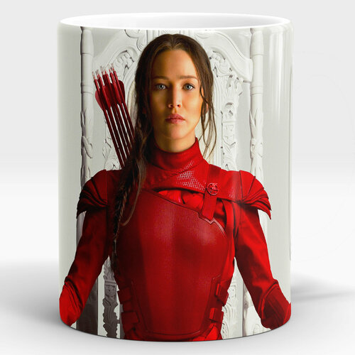 Кружка для чая и кофе с принтом Голодные игры фильм The Hunger Games