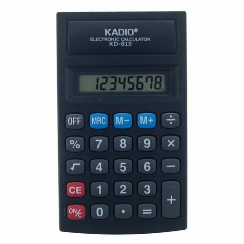 Калькулятор настольный, 8-разрядный, 815 (комплект из 6 шт)