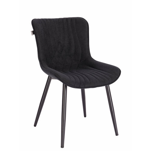 Кресло Everprof Обеденный стул Everprof Aqua Ткань Черный