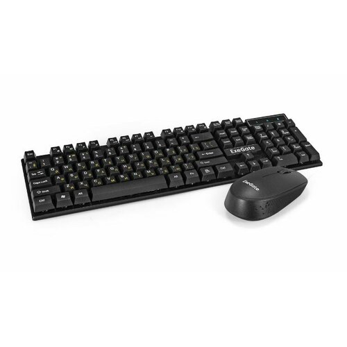 Комплект клавиатура + мышь ExeGate Professional Standard Combo MK210, черный EX295304RUS