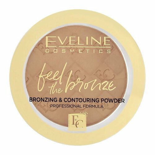 Бронзер для лица EVELINE FEEL THE BRONZE тон 02 chocolate cake