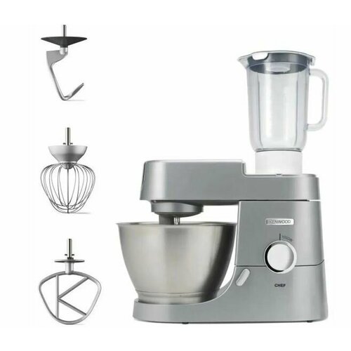 Кухонный комбайн Kenwood Chef KVC3110S 1000 Вт, серебристый/серый