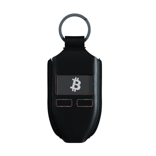 Чехол кожаный для криптовалютного кошелька Trezor One от Cryptoro