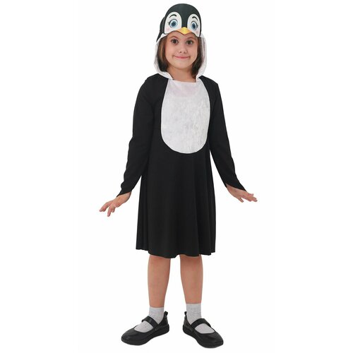 Карнавальный костюм для девочки Пингвин новогодний