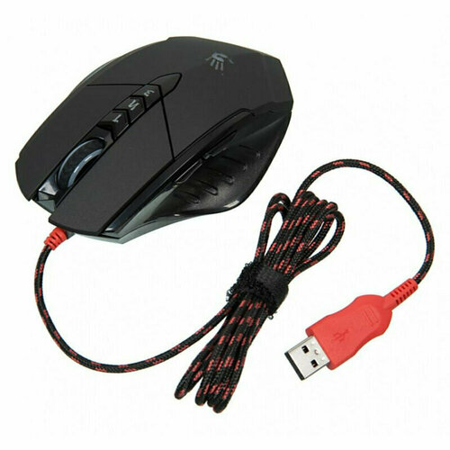 Мышь компьютерная A4Tech Bloody V7 чер опт (3200dpi) USB3.0 (8but), 1557527
