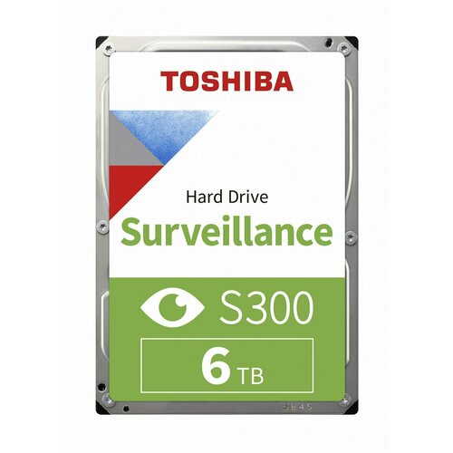 6TB Surveillance S300 (HDWT860UZSVA/HDKPB06Z0A01S) {SATA 6.0Gb/s, 5400 rpm, 256Mb buffer, 3.5" для видеонаблюдения}