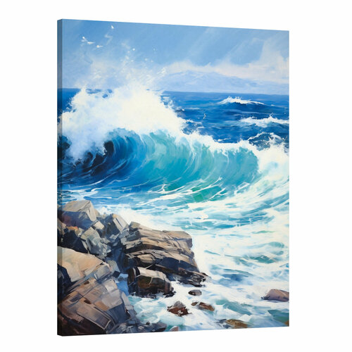 Интерьерная картина 50х70 "Магия океана"