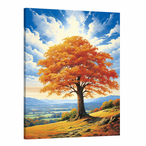 Интерьерная картина 50х70 "Осеннее чудо"