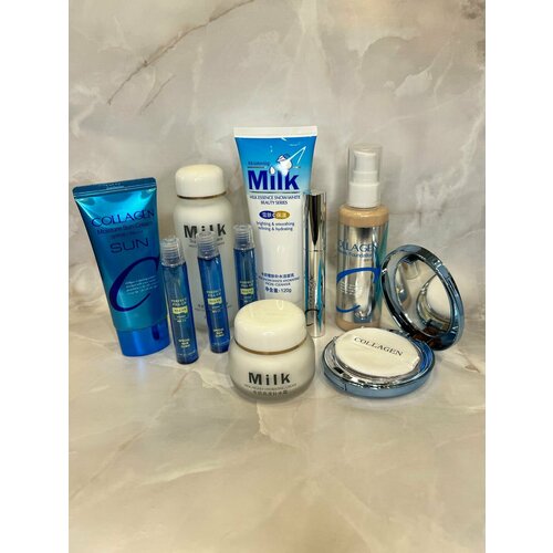 Подарочный набор Milk/Collagen/филлер для волос