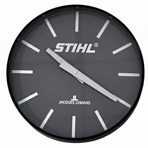 Часы черного цвета STIHL с логотипом