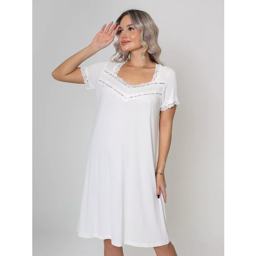 Сорочка  Текстильный Край, размер 48, белый