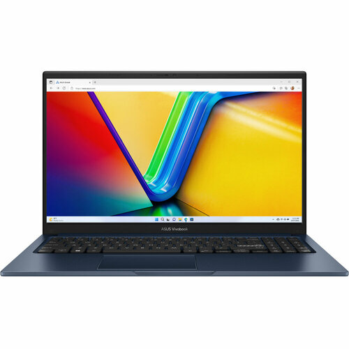 Ноутбук ASUS Vivobook 15 X1504ZA-BQ1150, 15.6" (1920x1080) IPS/Intel Core i7-1255U/16ГБ DDR4/512ГБ SSD/Iris Xe Graphics/Без ОС, синий (90NB1021-M01P50)